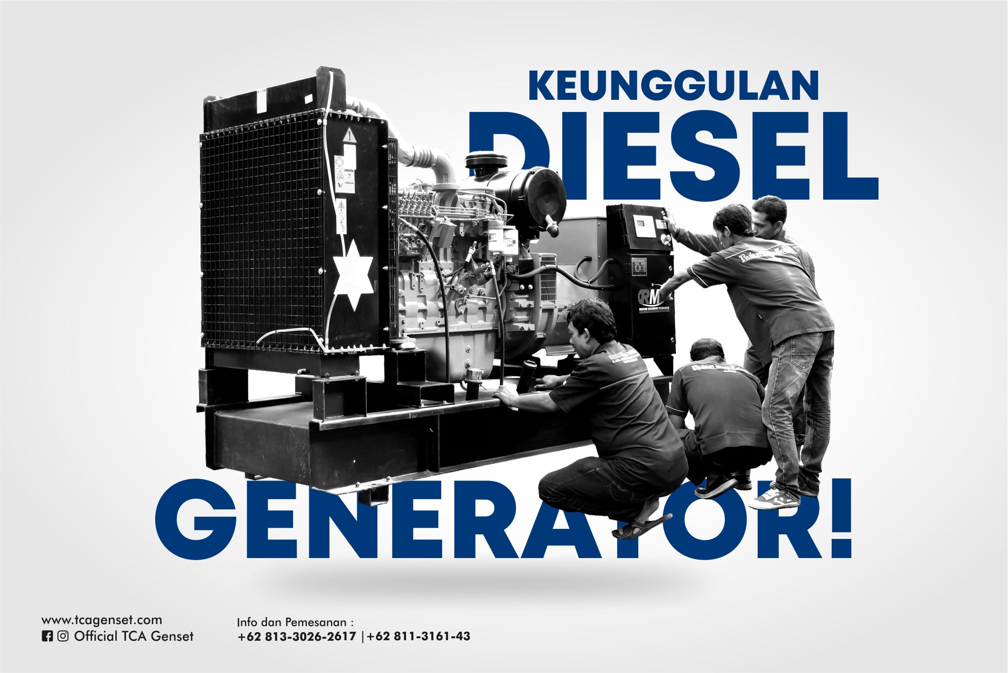 Kelebihan genset diesel - Rukun Mandiri Perkasa
